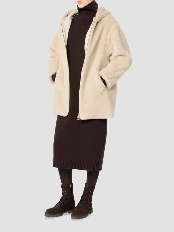 Max Mara Wool And Cashmere Yarn Dress