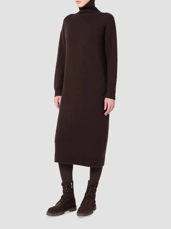 Max Mara Wool And Cashmere Yarn Dress