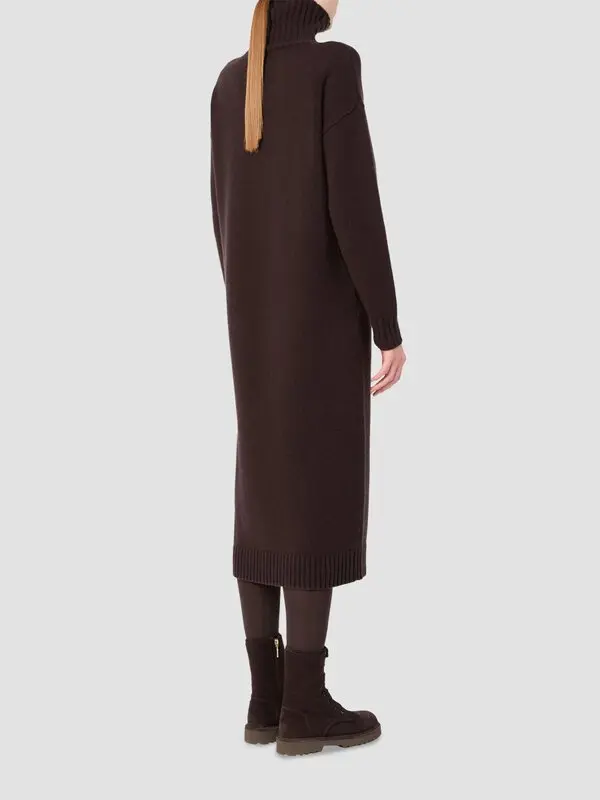 Max Mara Wool And Cashmere Yarn Dress