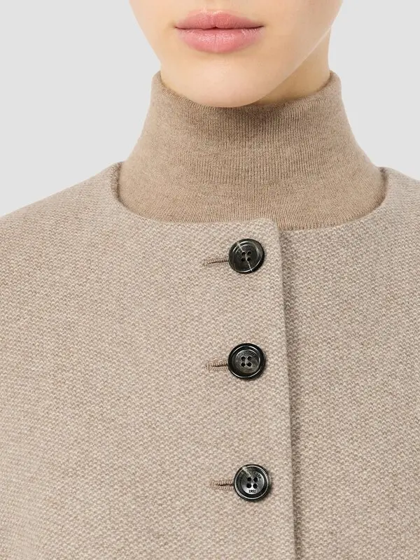 Max Mara Cashmere Crewneck Jacket