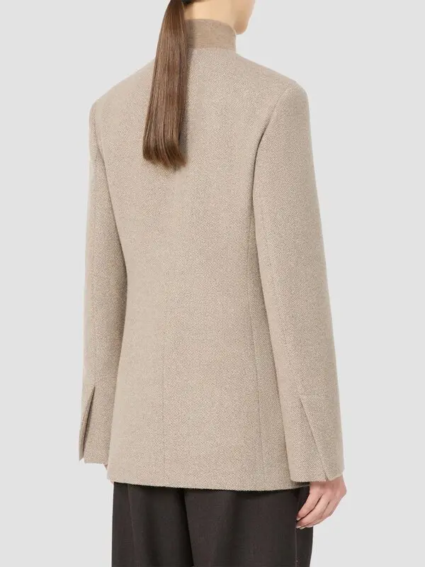 Max Mara Cashmere Crewneck Jacket