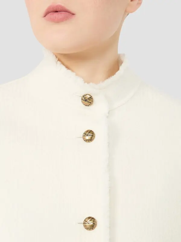Max Mara Double Jersey Wool Bomber Jacket