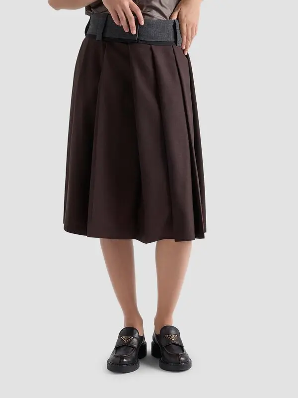 Prada Chocolate Antiqued Leather Loafers