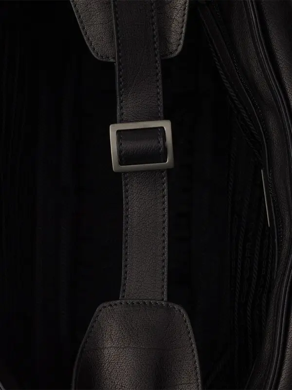 Prada Leather Messenger Bag