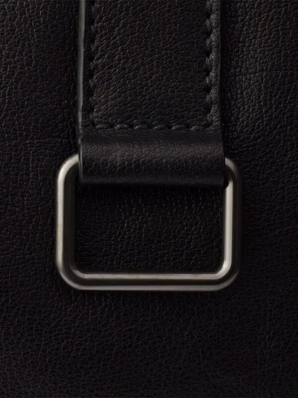 Prada Leather Messenger Bag