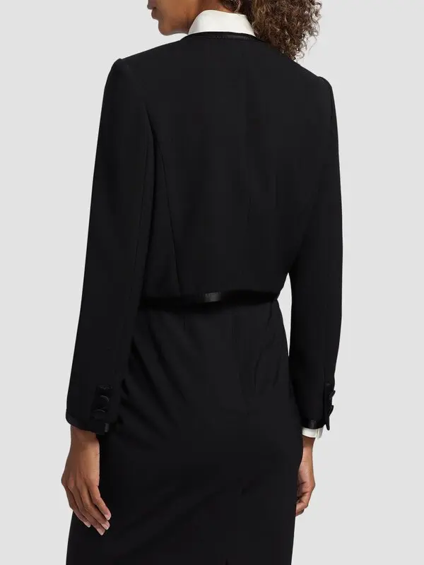 Dolce & Gabbana Embellished Virgin Wool-blend Jacket