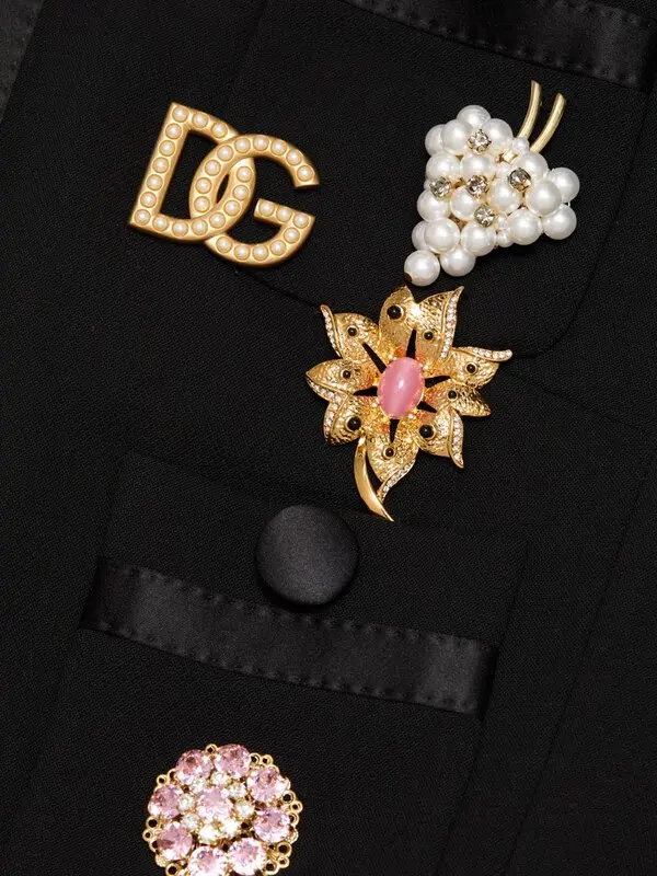 Dolce & Gabbana Embellished Virgin Wool-blend Jacket