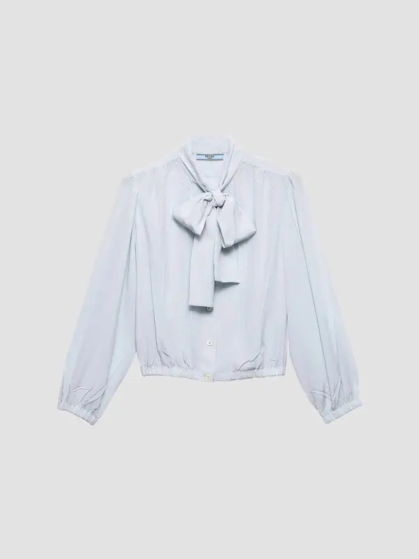 Prada Crepe De Chine Shirt