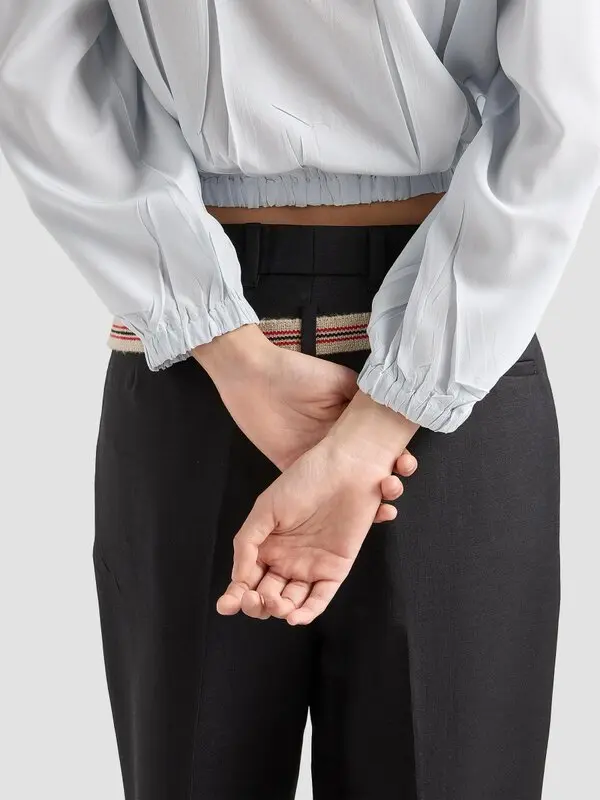 Prada Crepe De Chine Shirt