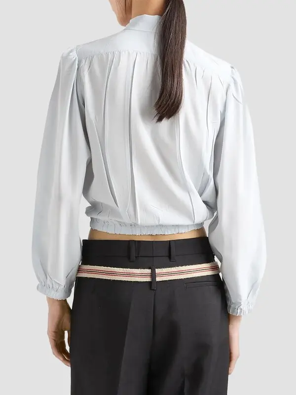 Prada Crepe De Chine Shirt