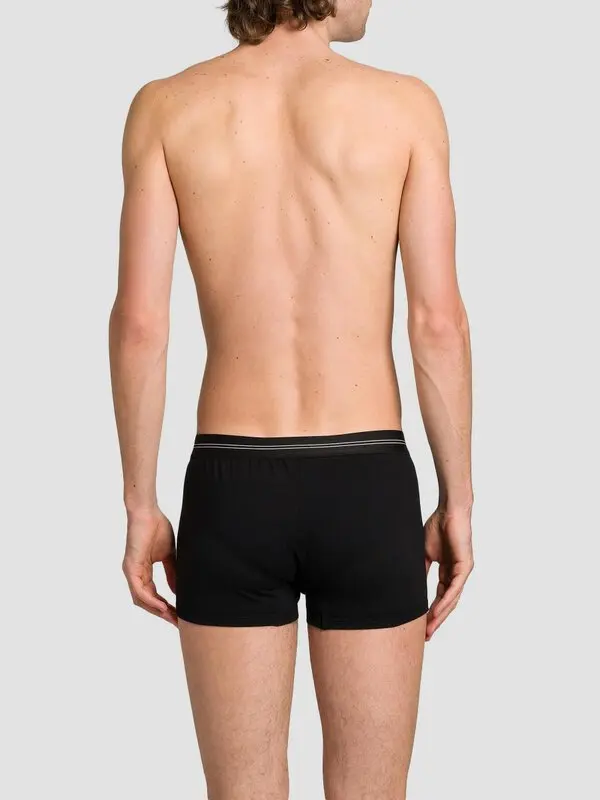 Dolce & Gabbana Logo Cotton-blend Boxer Briefs