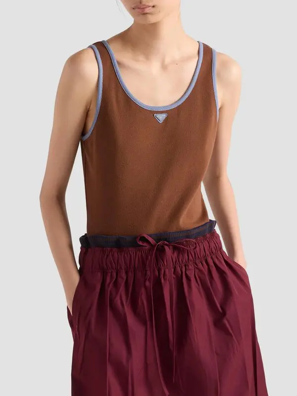 Prada Old Cotton Tank Top