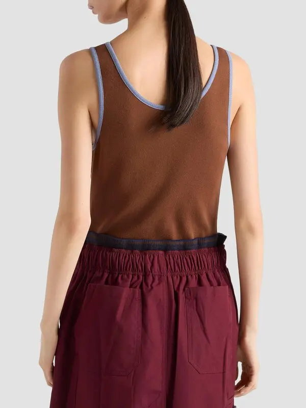Prada Old Cotton Tank Top