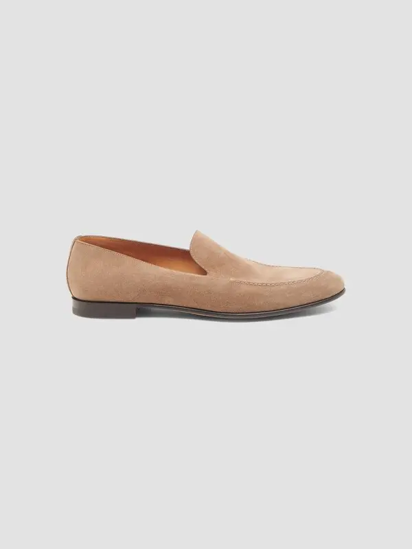 Dolce & Gabbana Suede Slipper Loafers