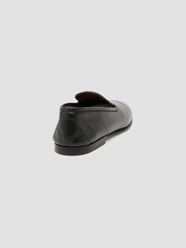 Dolce & Gabbana Leather Slipper Loafers
