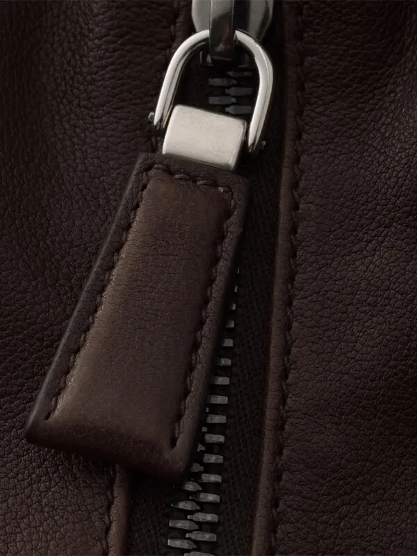 Prada Explore Leather Shoulder Bag