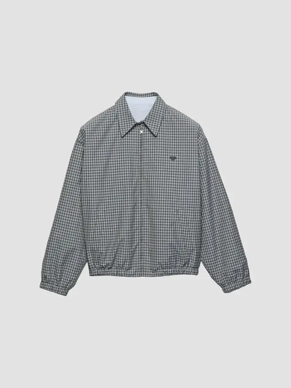Prada Checked Poplin Jacket