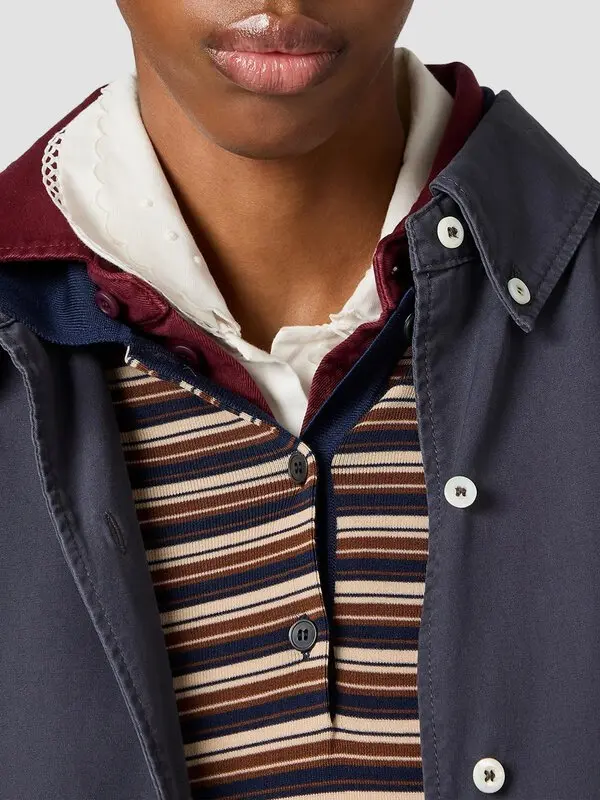 Miu Miu Old Poplin Blouson Jacket