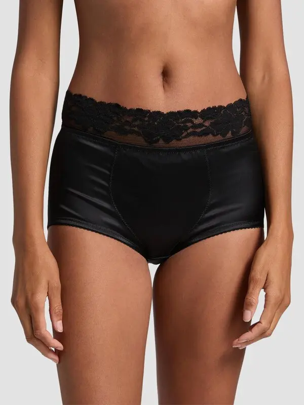 Dolce & Gabbana Brief Silk-blend Slip Panty