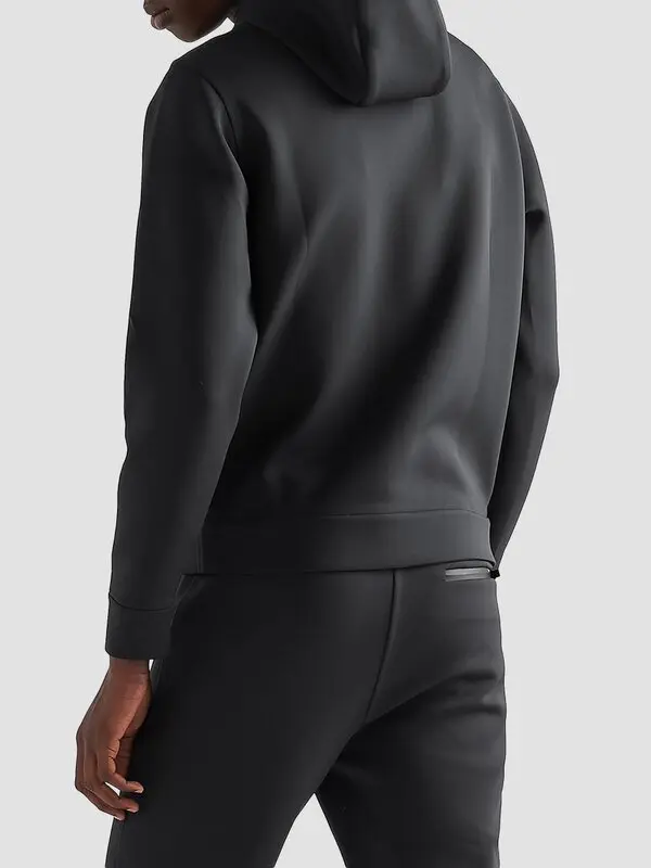 Prada Technical Fabric Hoodie