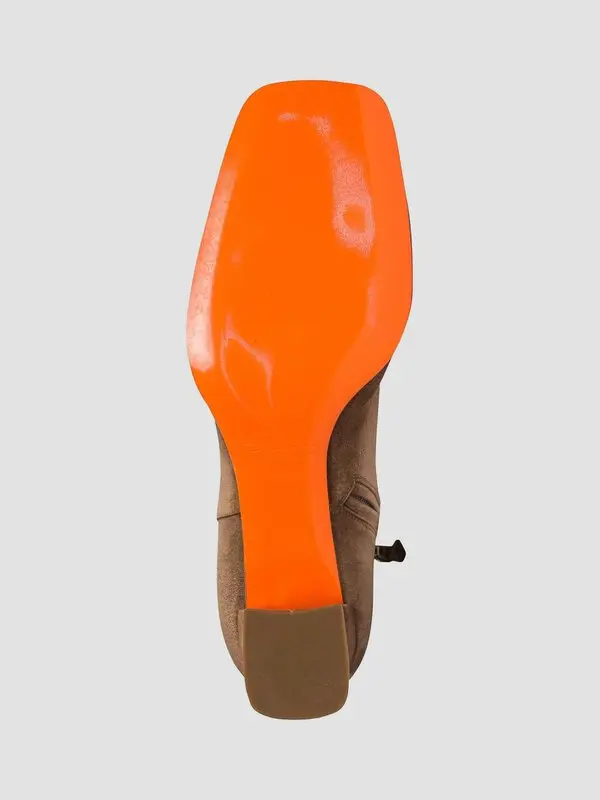 Santoni Carla 65mm Suede Knee-high Boots