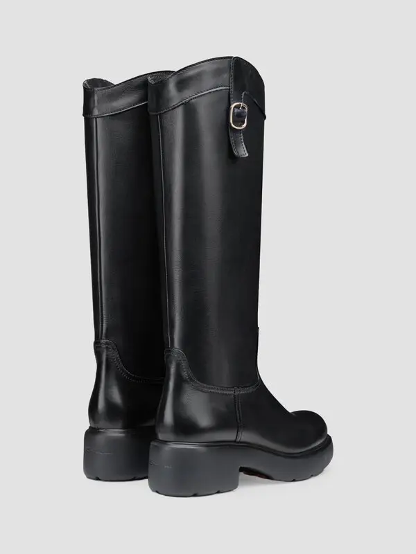 Santoni 35mm Knee-high Leather Boots