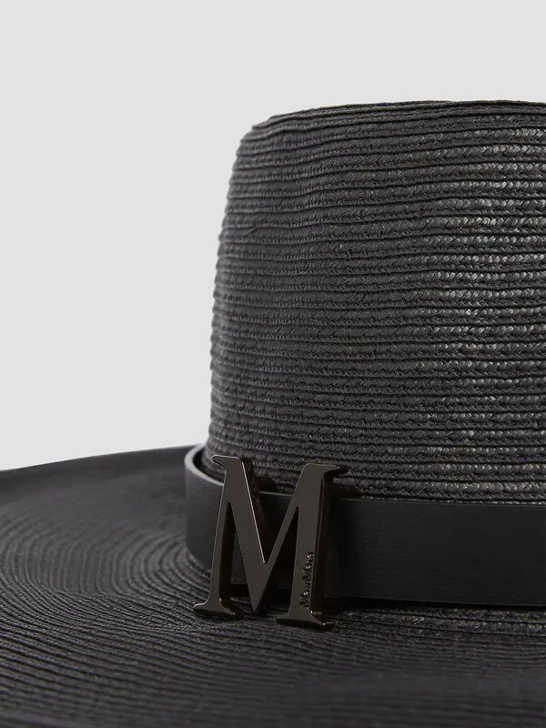 Max Mara Musette Raffia Hat