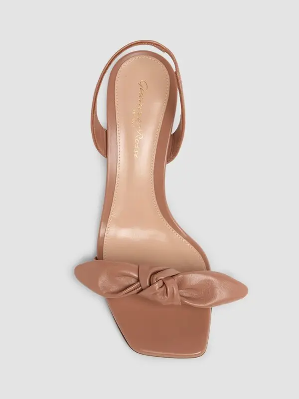 GIANVITO ROSSI 70mm Leather Slingback Sandals