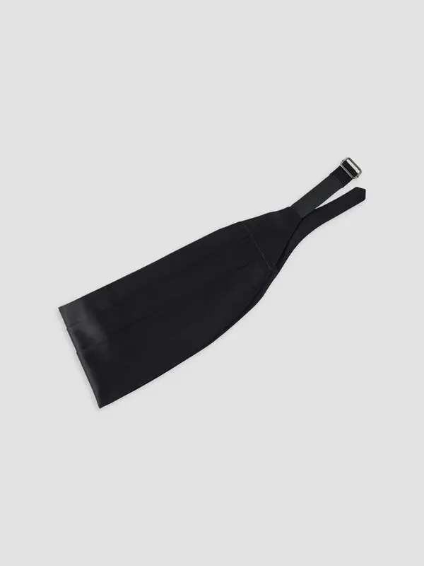 Brunello Cucinelli Cotton And Silk Satin Cummerbund