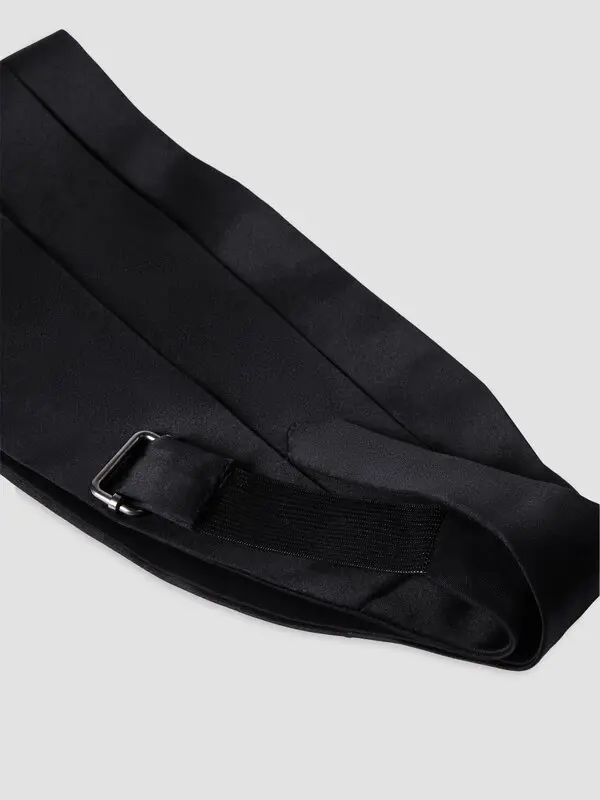Brunello Cucinelli Cotton And Silk Satin Cummerbund