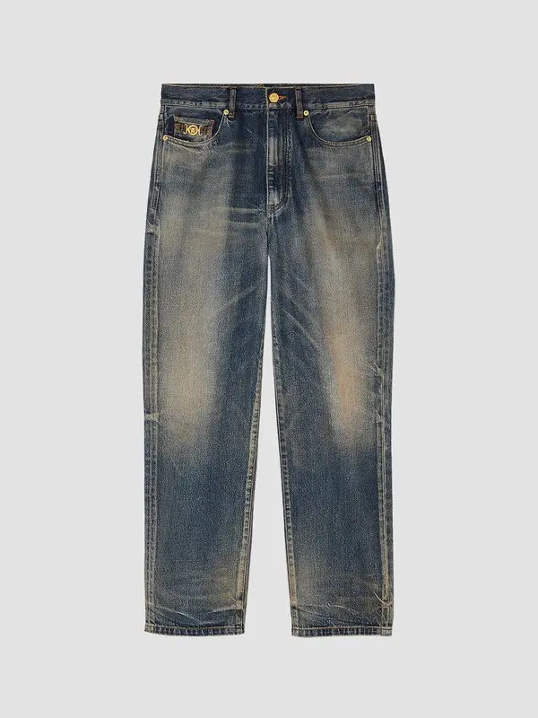 Versace Stop Wash Straight-fit Jeans