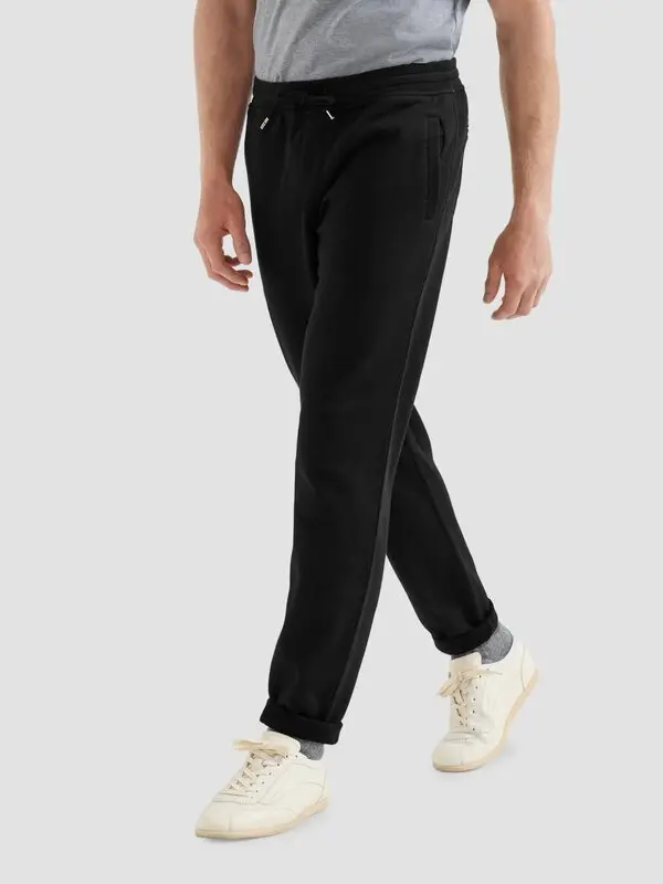 Brunello Cucinelli Techno Cotton French Terry Trousers