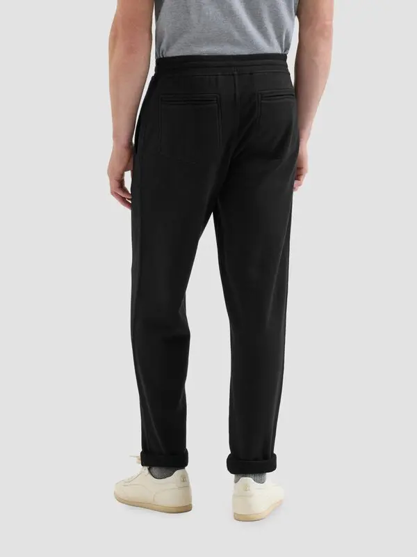 Brunello Cucinelli Techno Cotton French Terry Trousers