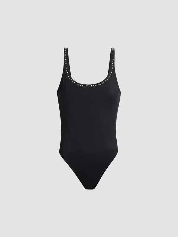 Versace Studded One-piece Swimsuit
