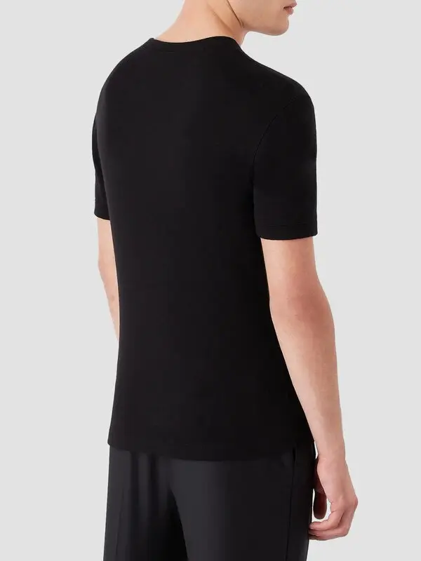 Giorgio Armani Cashmere Jersey Short-sleeve T-shirt