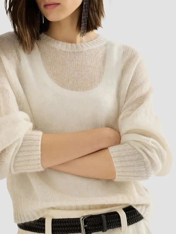 Brunello Cucinelli Mohair And Wool Sweater