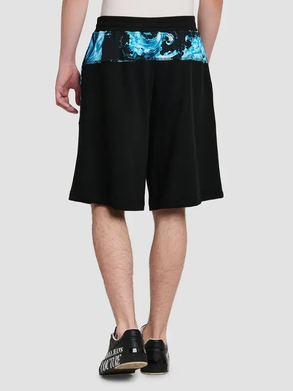 Versace Cotton Gym Shorts