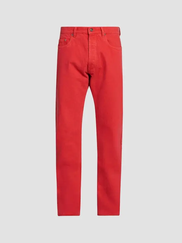 Versace Non-stretch Straight-leg Jeans