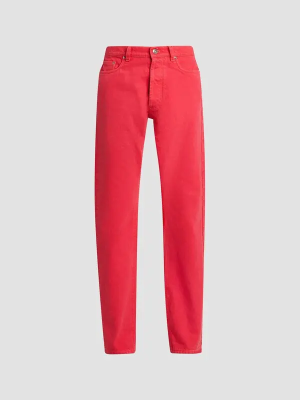 Versace Straight Midi-rise Jeans