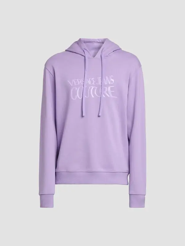 Versace Logo Hooded Sweatshirt