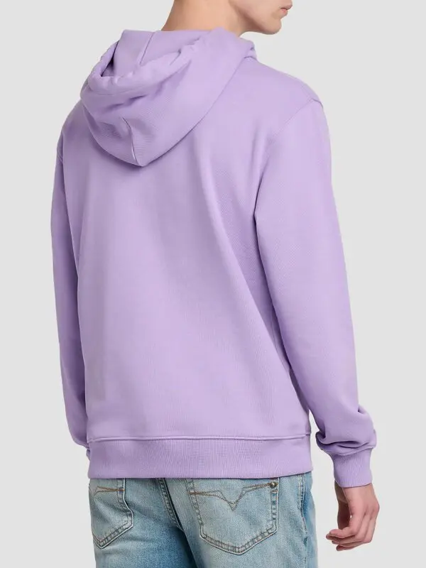 Versace Logo Hooded Sweatshirt