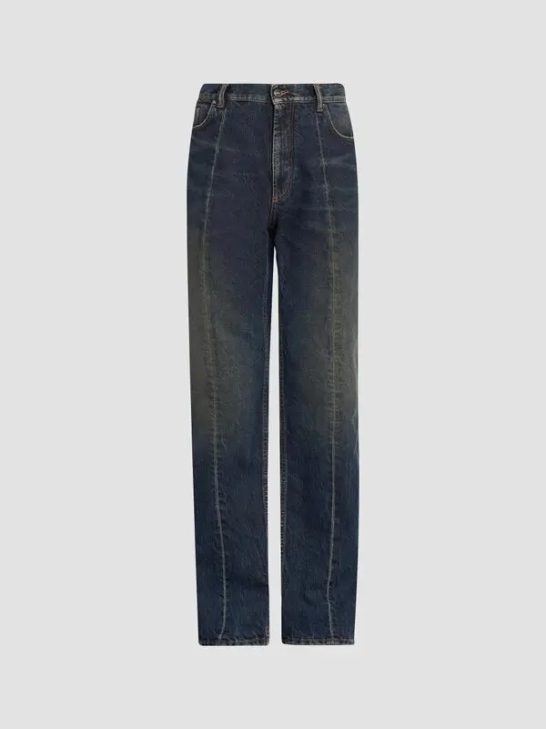 Versace Non-stretch Vintage Shibuya Straight-leg Jeans
