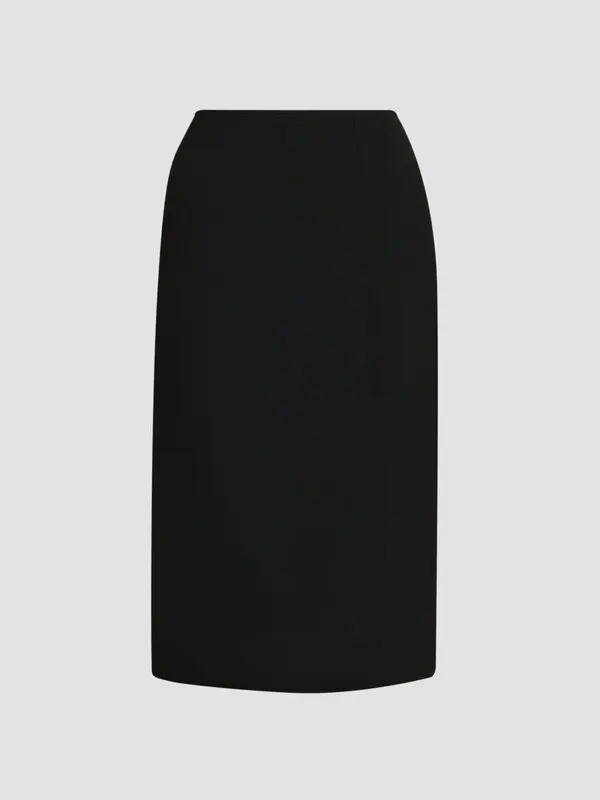Dolce & Gabbana Virgin Wool Pencil Midi-skirt