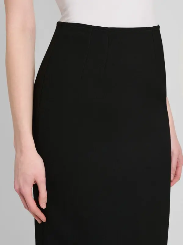 Dolce & Gabbana Virgin Wool Pencil Midi-skirt