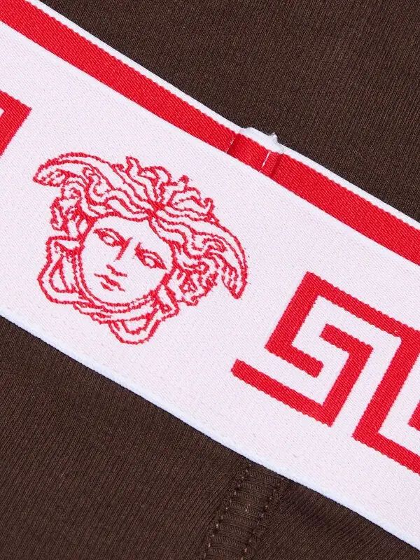 Versace Slip Cotton Rib Briefs