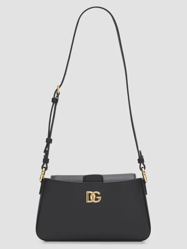 Dolce & Gabbana Logo Plaque Phone Bag - Nero