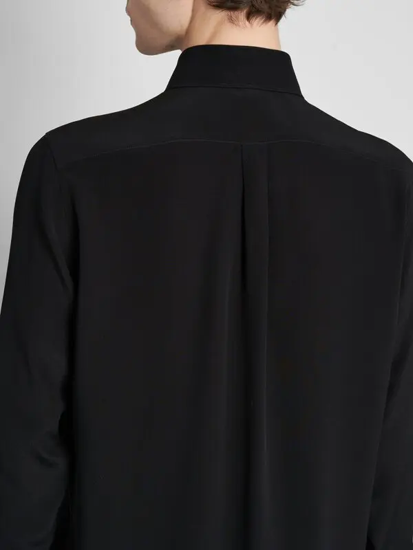 Dolce & Gabbana Silk Georgette Shirt - Nero