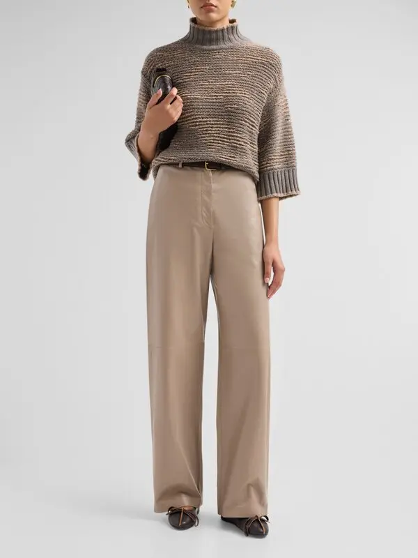 Fabiana Filippi Virgin Wool-blend Turtleneck Sweater