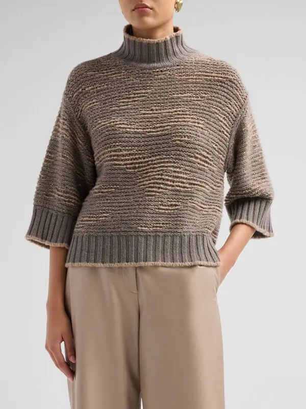 Fabiana Filippi Virgin Wool-blend Turtleneck Sweater