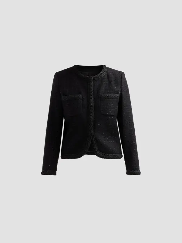Fabiana Filippi Sequined Virgin Wool-blend Blazer
